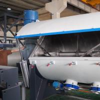China Industrial PVC Hot And Cold Mixing Unit 1000L 3500L For Large Volume Plastic Processing for sale