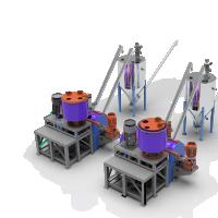 China Industrial PVC Hot Cold Mixer Unit 1300–1500Kg/Batch For SPC Flooring for sale