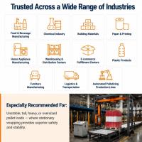 China Automatic Cantilever Pallet Wrapping Machine For Heavy Loads for sale