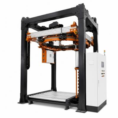China Automatic Ring Type Pallet Wrapping Machine For Conveyor Packaging Line OEM Turnkey Solution for sale