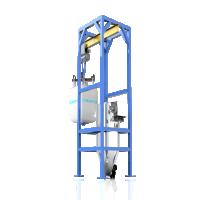 China SS304 Bulk Bag Unloader System Customized For Food / Chemical Powder for sale