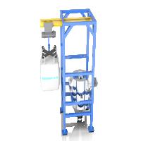 China Automatic Big Bag Emptying Station Customized For Powder / Granule Processing for sale
