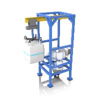 China 380V 50Hz Bulk Bag Dump Station For Safe / Efficient Material Feeding for sale