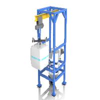 China Automatic Big Bag Emptying System SUS304 SUS316 For Powder / Granule Bulk Material Handling for sale