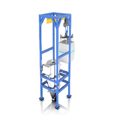 China SUS304 SUS316 Bulk Bag Discharger For Lime / Cement Powder OEM Service for sale