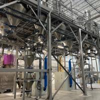 China Heavy Duty Weighing And Dosing Systems 5000kg/H For PVC / SPC Flooring / Plastic Compound for sale