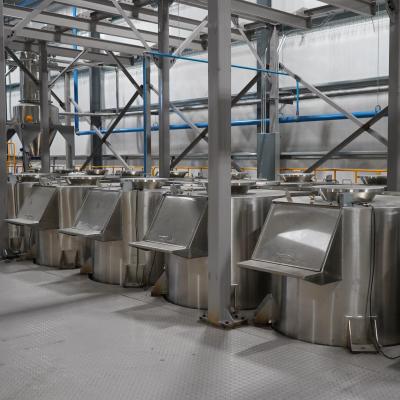 China Heavy Duty Weighing And Dosing Systems 5000kg/H For PVC / SPC Flooring / Plastic Compound for sale