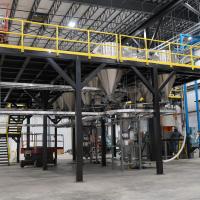 China Industrial High Accuracy Automatic Weighing And Dosing Systems 3000kg/H for sale