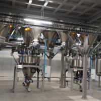 China Automatic Material Feeding System Accurate Weighing 5000kg/h For Plastic Compounding for sale
