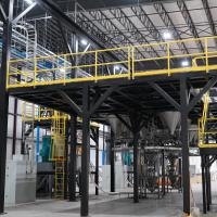 China Automatic Material Feeding System Accurate Weighing 5000kg/h For Plastic Compounding for sale