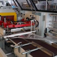 China Compact Auto Heat Shrink Film Packaging Machine For Panels / Building Products for sale