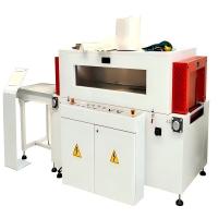 China Compact Auto Heat Shrink Film Packaging Machine For Panels / Building Products for sale