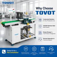 China 25–80 Pcs/Min Print And Apply Label Applicator Systems For Cartons / Flat Packages for sale