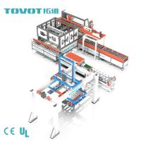 China 380V Automatic Packaging Machine 480-600box/hour For Flooring Production Line for sale