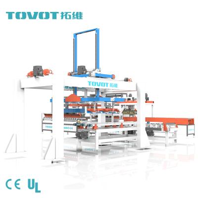 China PLC Control Automatic Packaging Machine Easy Operation For End Of Line Carton Packing Systems for sale