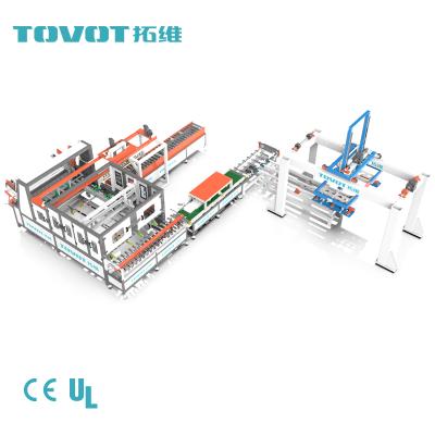 China 28kW Automatic Packaging Machine 380V 50Hz For Labor Saving Carton Packing for sale
