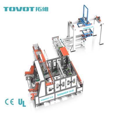 China 28kw 480-600box/hour Automatic Packaging Machine For Flexible Carton Packing for sale