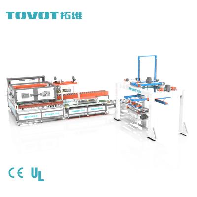 China 28kW Automatic Carton Packaging Machine for SPC WPC LVT Flooring for sale