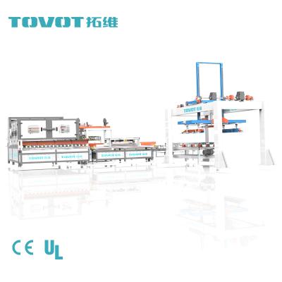 China 8–12Boxes/Min Automated Packing Machine Labor Saving For Flooring Production for sale
