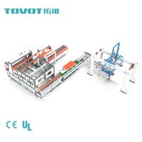 China 8-12 Boxes/Min Automatic Packaging Machine for Flooring Panels for sale