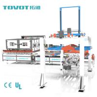 China 8-12 Boxes/Min Automatic Packaging Machine for Flooring and Panels for sale