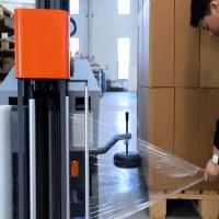 China Intelligent Robot Pallet Wrapping Machine For Flexible Warehouse And Logistics Applications for sale