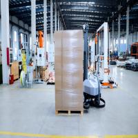 China Intelligent Robot Pallet Wrapping Machine For Flexible Warehouse And Logistics Applications for sale