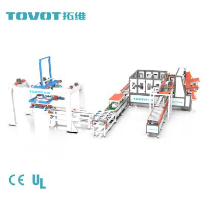 China Automatic Packaging Machine 500–1000mm for Flooring Box Packing for sale