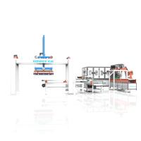 China Flooring Carton Packing Machine 8-12 boxes/min for Automatic Packaging for sale