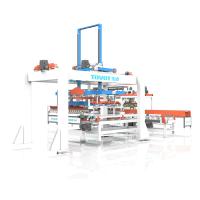 China 8–12 Boxes/Min Vinyl Flooring Packaging Machine for Automatic Packing for sale