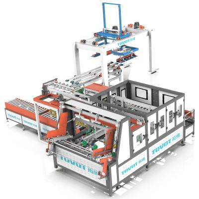 China 380V/50Hz Automatic Wrapping Machine for Flooring and Panel Packaging for sale