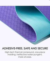 China Tear Resistance TPE Yoga Mat Double Sided Different Texture for sale