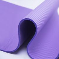 China 180X50cm NBR Yoga Mat , Colorful Thick Workout Mat With Bag for sale