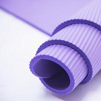 China 180X50cm NBR Yoga Mat , Colorful Thick Workout Mat With Bag for sale