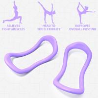 China Neck Massage Yoga Circle Ring , Runlin Yoga Stretching Ring for sale