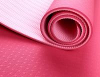 China Professional Sgs Certified TPE Material Yoga Mat 6mm For Pilates And Floor Exercises for sale