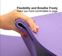 China Moisture Resistant NBR Yoga Mat , 25mm foam Cushion Mat For Exercise for sale