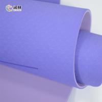 China Non Toxic TPE Yoga Mat , recyclable non slip training mat for sale