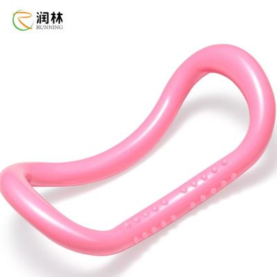 China D38cm Yoga Circle Ring , PP EVA Pilates Fitness Circle for Posture Workout for sale