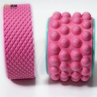 China OEM Logo Yoga Back Roller Wheel , SGS Stretches With Yoga Wheel for sale