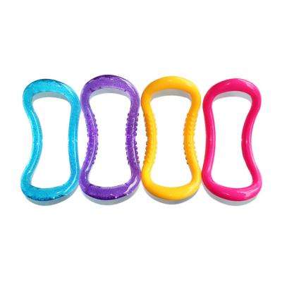 China Embossed Logo Pilates Circle Ring 11.5*23cm For Back And Leg Pain for sale