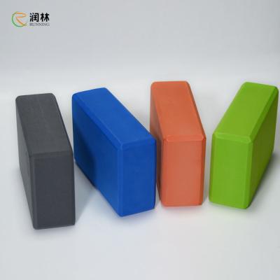 China Non Slip EVA Yoga Block , Yoga Exercise Ethylene Vinyl Acetate Foam for sale