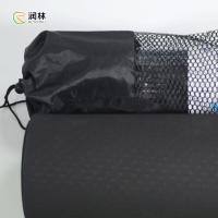 China 4mm 6mm 8mm Eco Friendly Workout Mat With Carrying Strap for sale