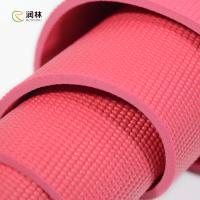 China Washable 3mm Multi Color Yoga Mat , non toxic PVC Fitness Mat for sale