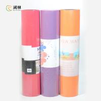 China Runlin TPE Eco Friendly Yoga Mat , high density TPE Fitness Mat for sale
