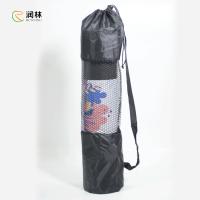 China 10mm TPE Yoga Mat 8mm 6mm Printed Logo With Travel Bag for sale