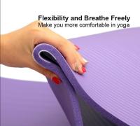 China 10mm Gym Fitness Mat for Training Yoga Pilates SGS approval for sale