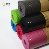 China 10mm Non Slip Yoga Mat , Single Layer 183cm*61cm Extra Thick Yoga Mats for sale