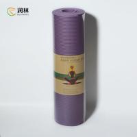 China Soft Material NBR Fitness Yoga Mat , OEM ODM Pilates Floor Mats for sale