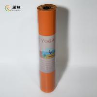 China SGS Certified Fitness Yoga Mat TPE Material Textured Non Slip Surface for sale